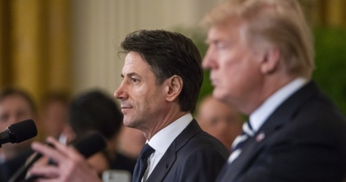 USA ITALY TRUMP CONTE