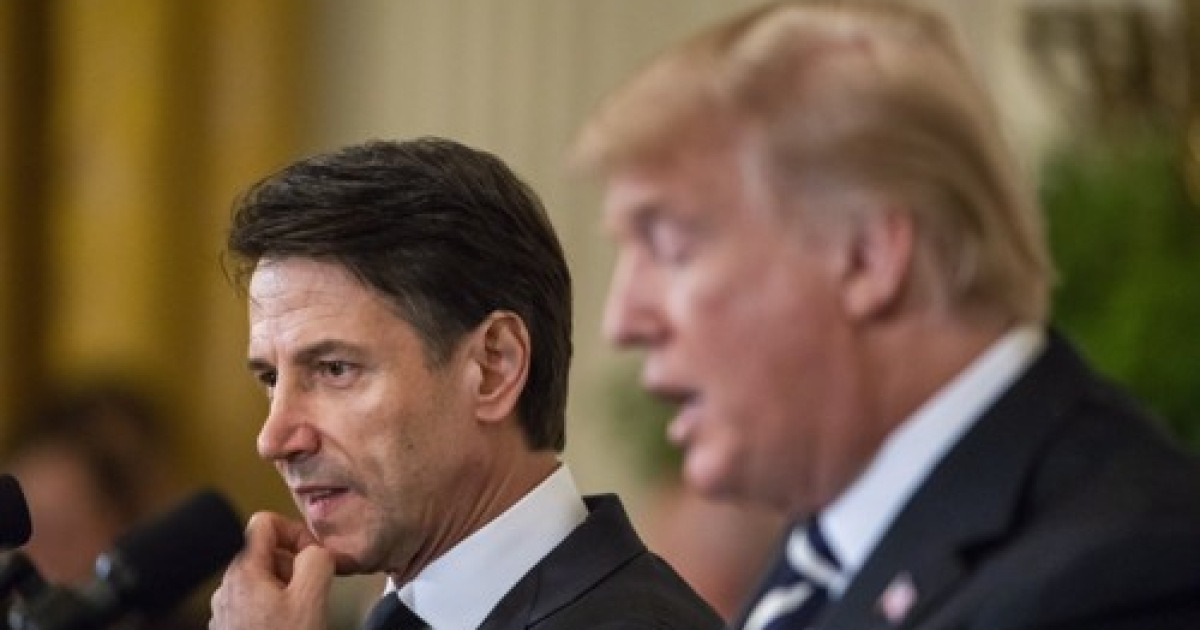 USA ITALY TRUMP CONTE