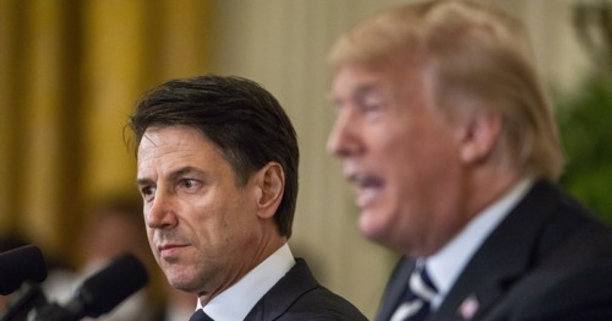 USA ITALY TRUMP CONTE