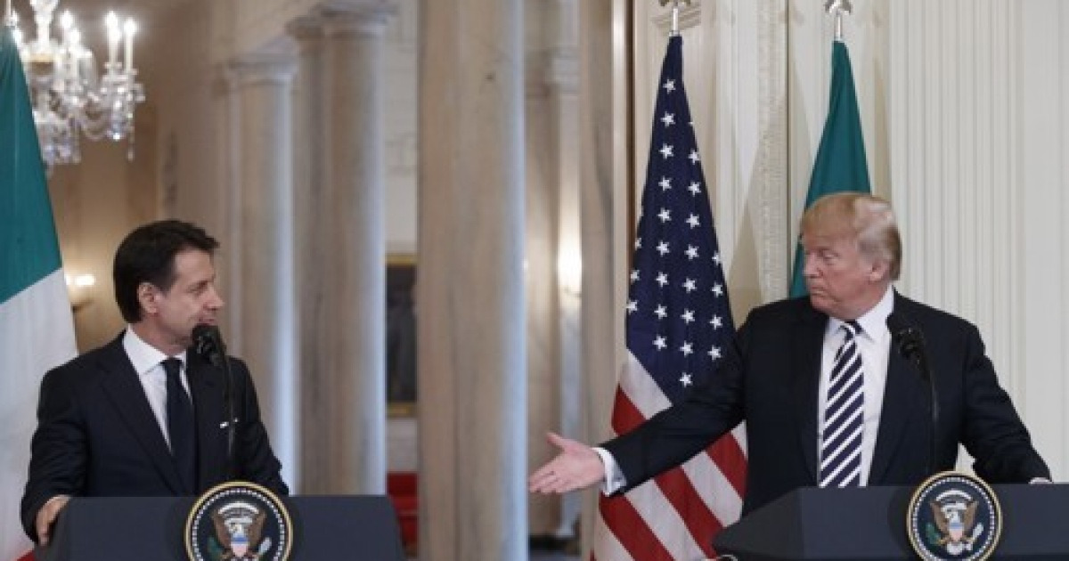 USA ITALY TRUMP CONTE