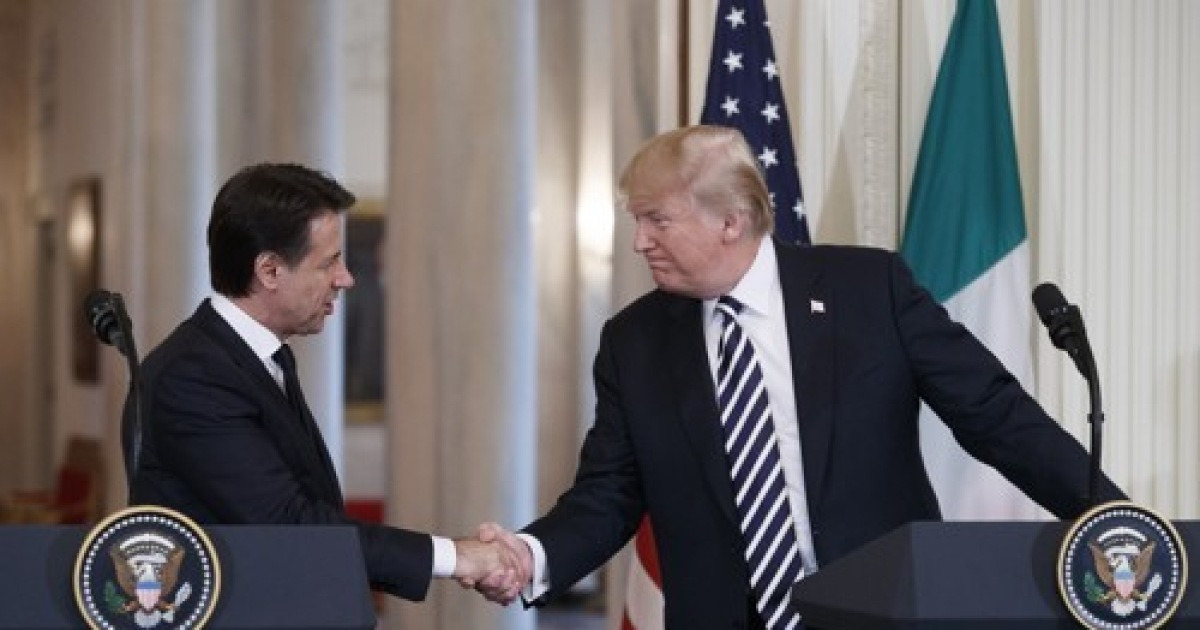 USA ITALY TRUMP CONTE