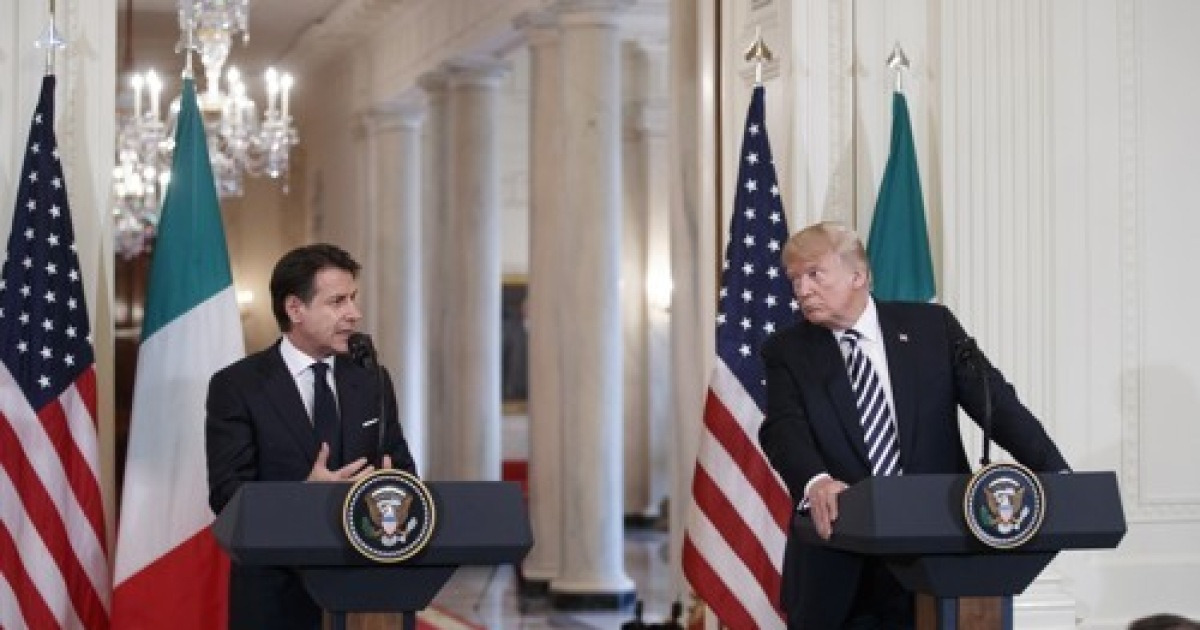 USA ITALY TRUMP CONTE