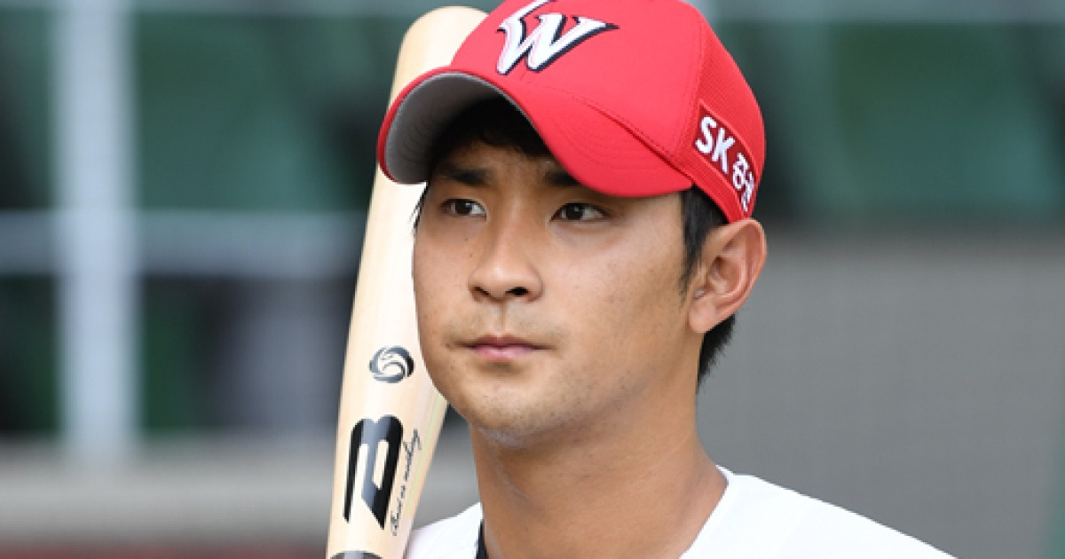 강승호 '이제는 SK맨' [MK포토]