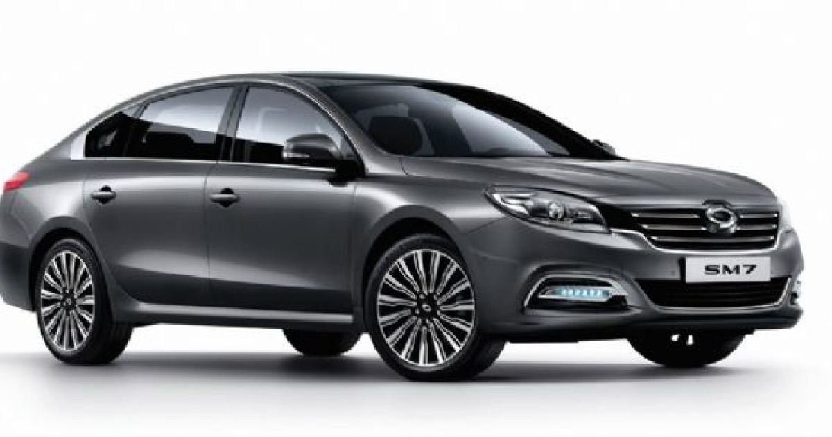 르노삼성차, 준대형세단 SM7 최대 160만원 인하