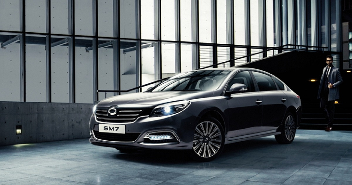 르노삼성차, 준대형세단 SM7 최대 160만원 가격인하