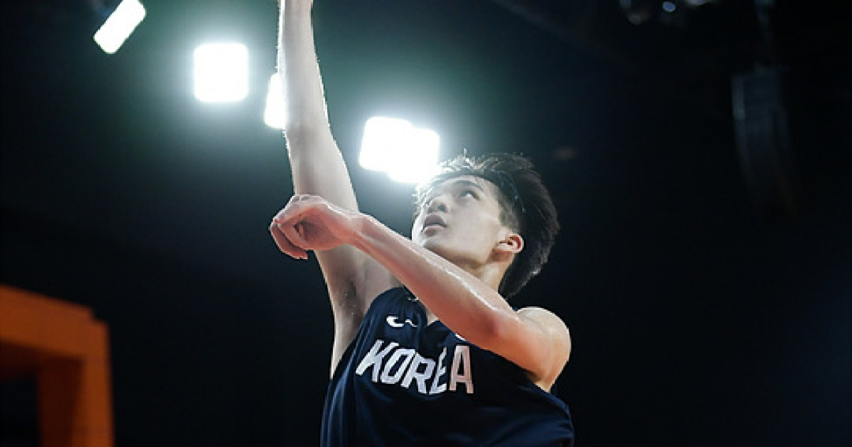 [JB포토] U18 남자농구대표팀 차민석