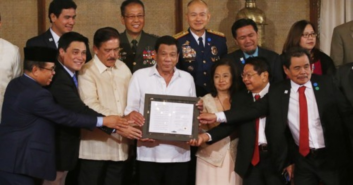 Philippines Duterte Muslim Rebels