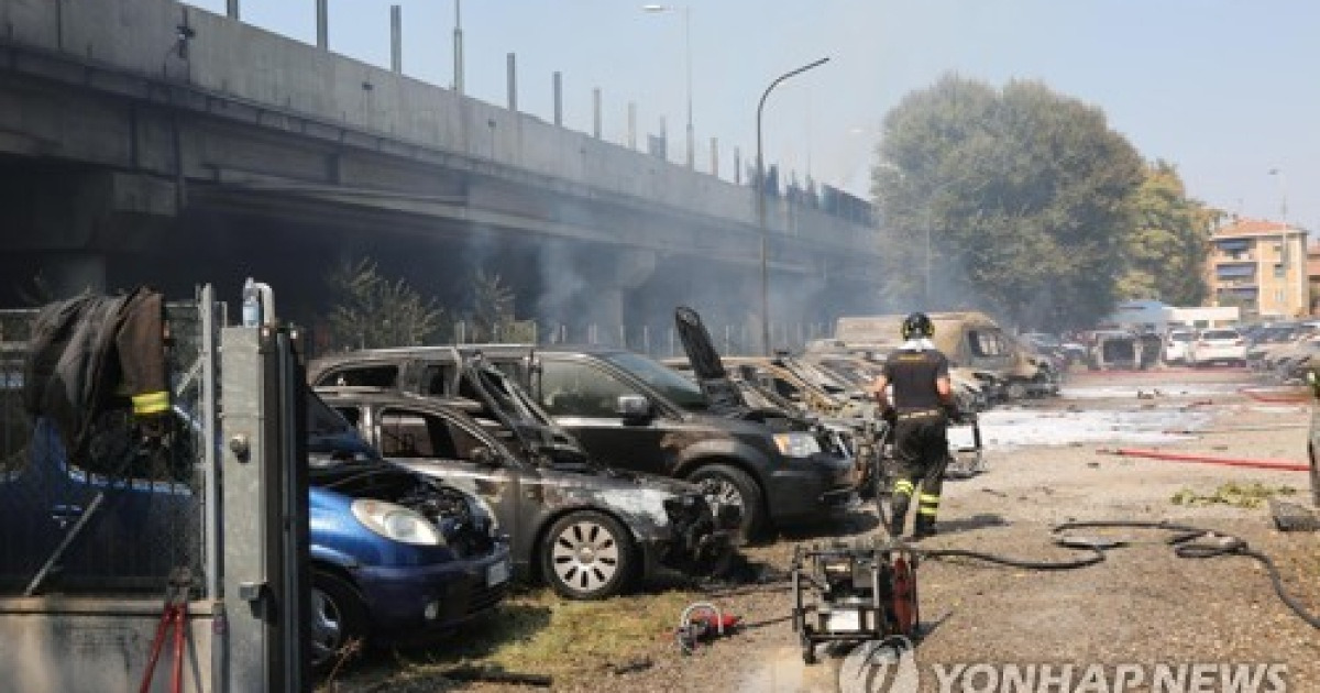 ITALY BOLOGNA TRANSPORT ACCIDENT EXPLOSIONS