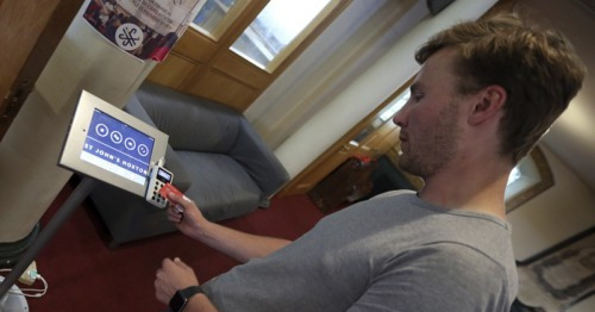 Britain Churches Contactless Donations