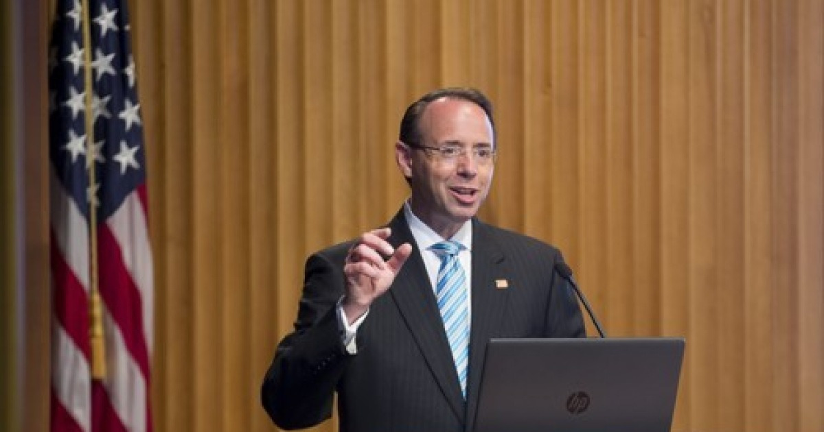 USA JUSTICE ROSENSTEIN