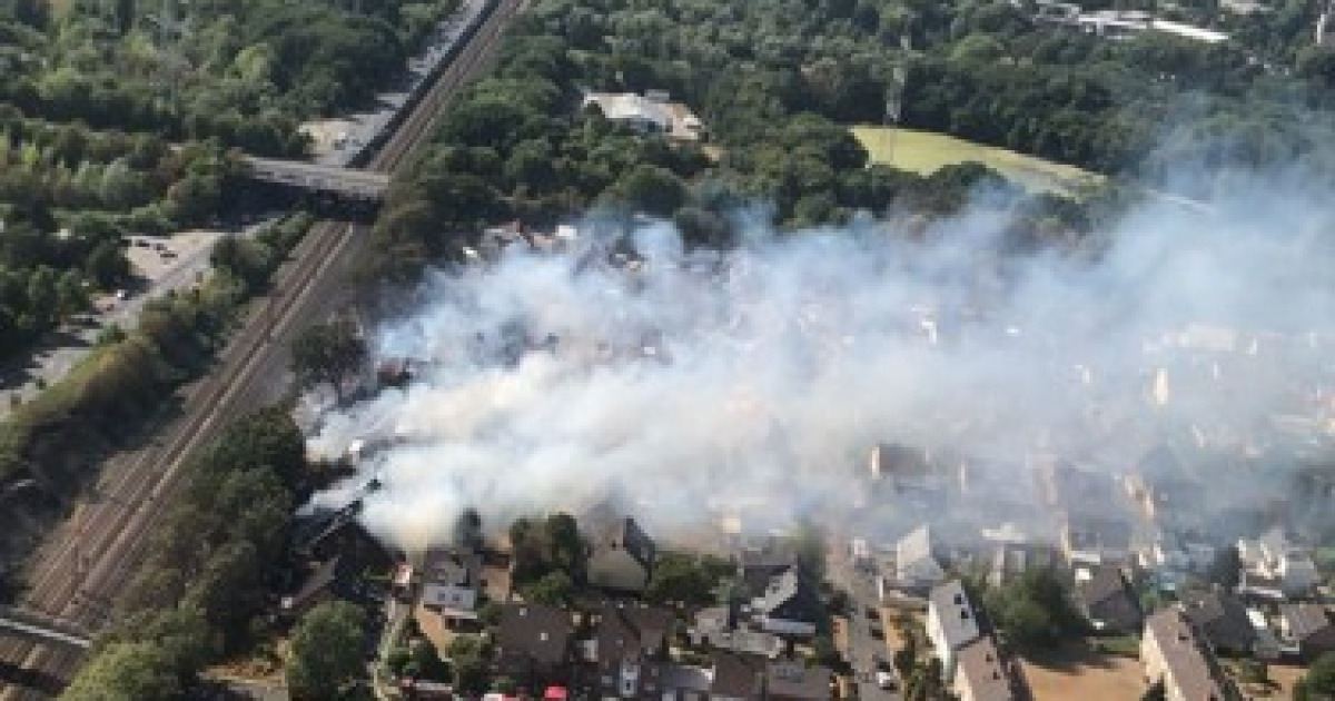 GERMANY FIRE SIEGBURG AFTERMATH