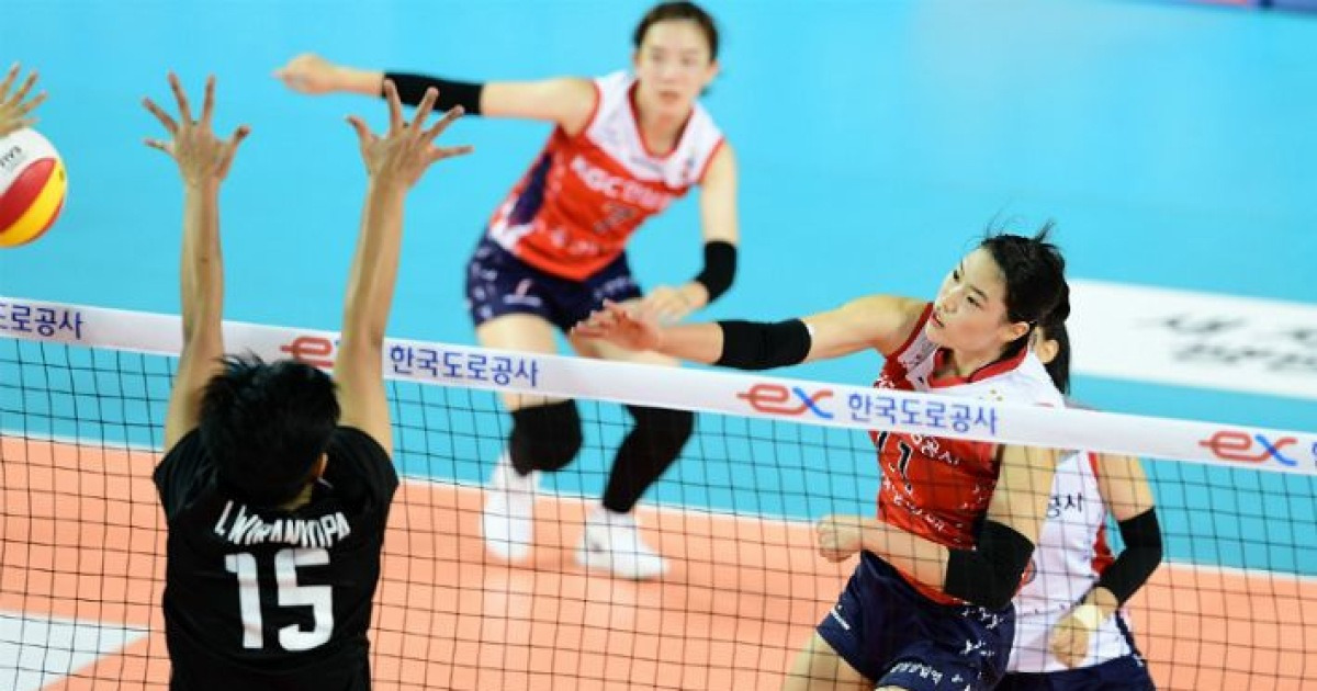 '최은지 맹활약' KGC인삼공사 3연승..KOVO컵 준결승 진출