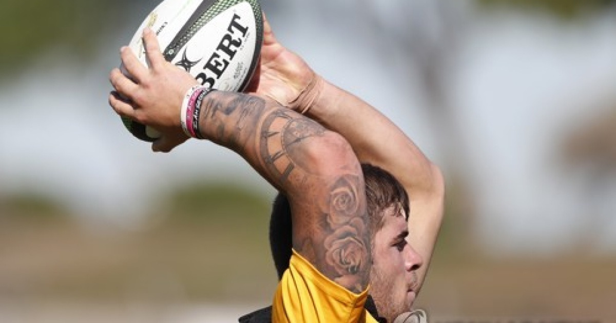 SOUTH AFRICA SPRINGBOK RUGBY PRACTICE