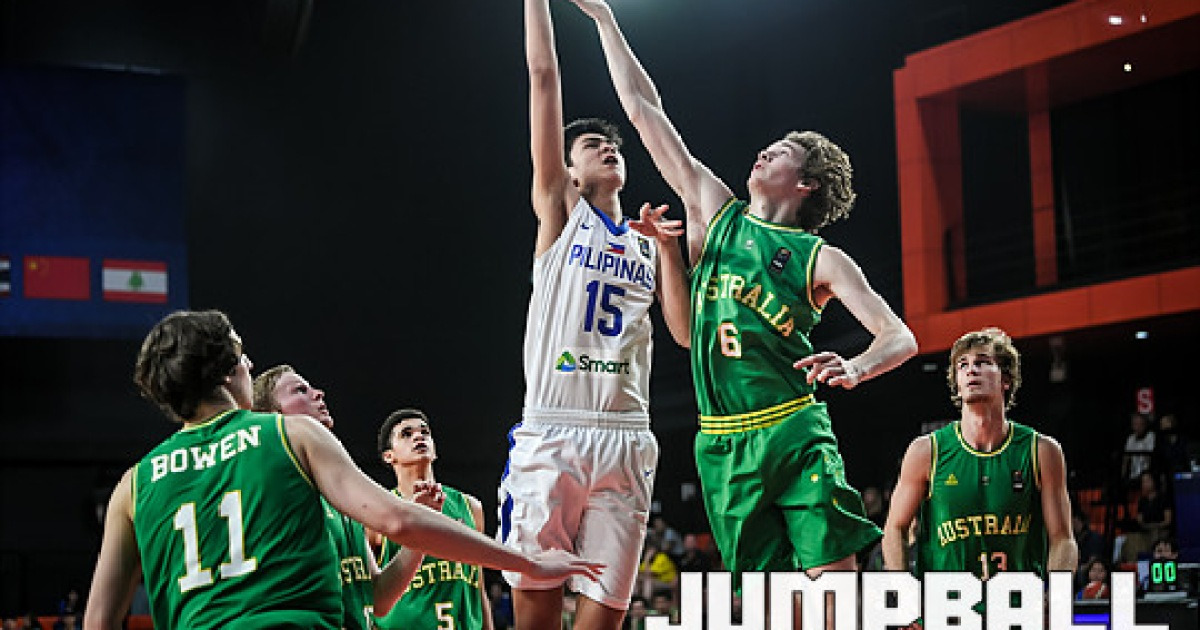 [JB포토] 필리핀 U18 소토 '216cm 키를 이용한 공격'