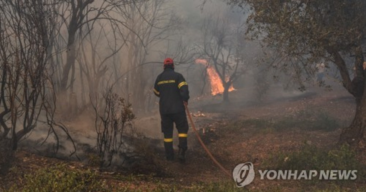 GREECE FOREST FIRE