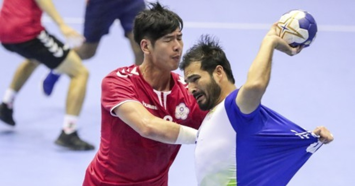 (SP)INDONISIA-JAKARTA-ASIAN GAMES-HANDBALL-CHINESE TAIPEI VS INDIA