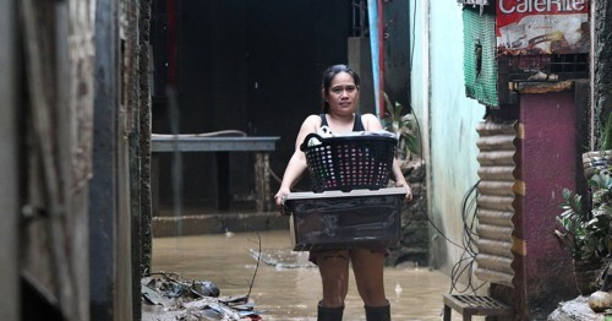 PHILIPPINES-RIZAL-FLOOD AFTERMATH