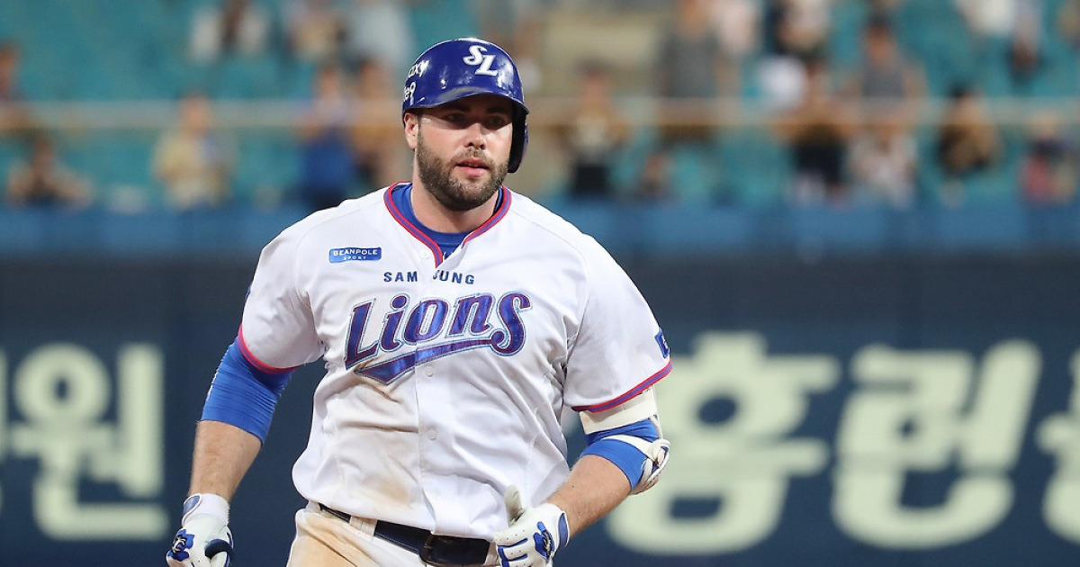 삼성 러프, 오늘 6타점-시즌 100타점