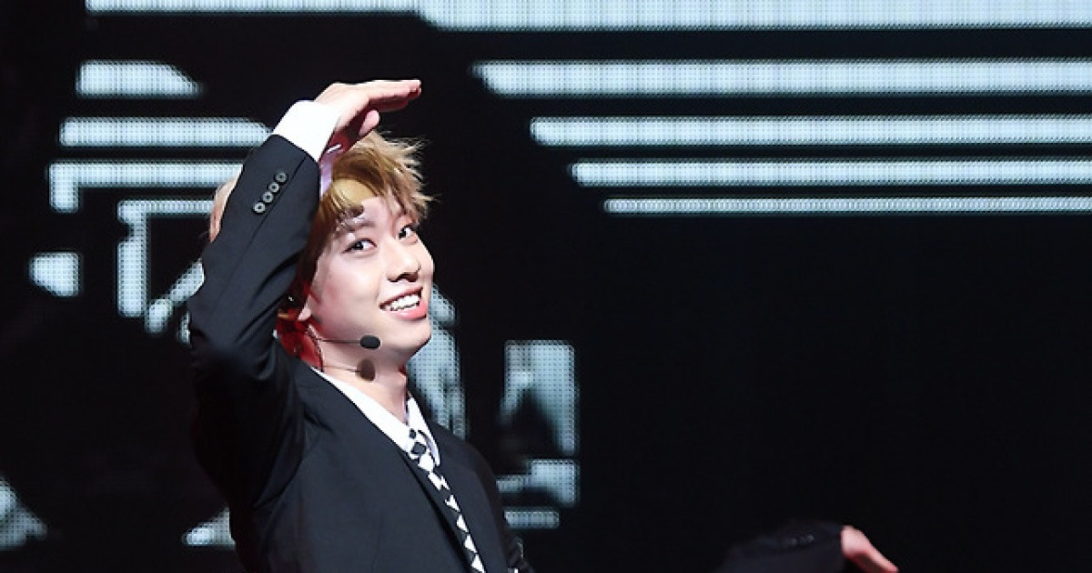 [TD포토] MXM 김동현 '귀요미 매력'