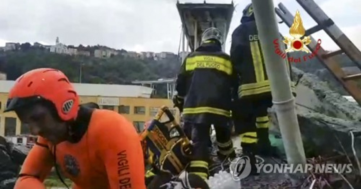 Italy Highway Collapse