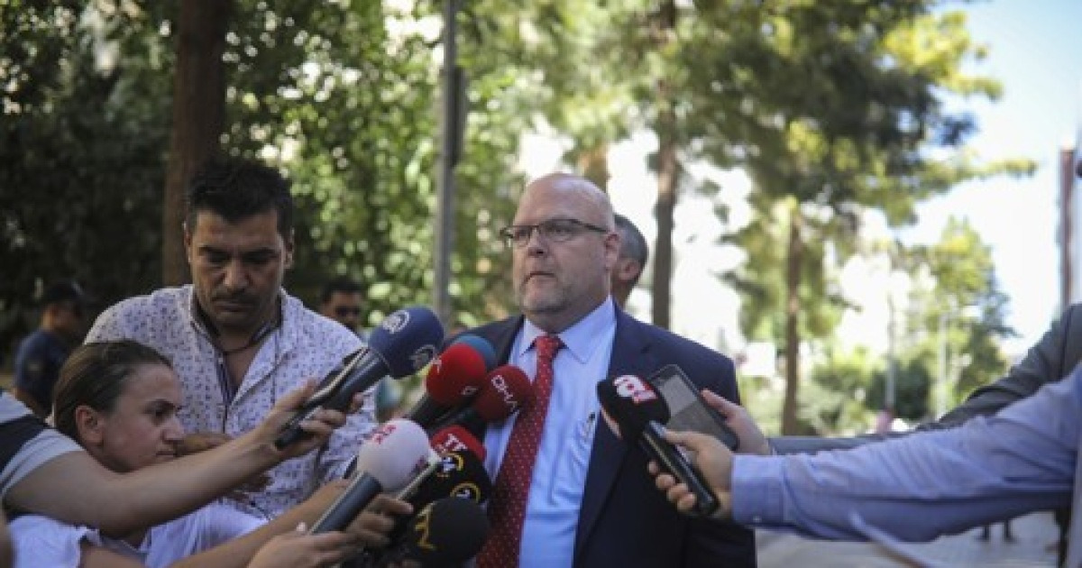 CORRECTION Turkey US Pastor