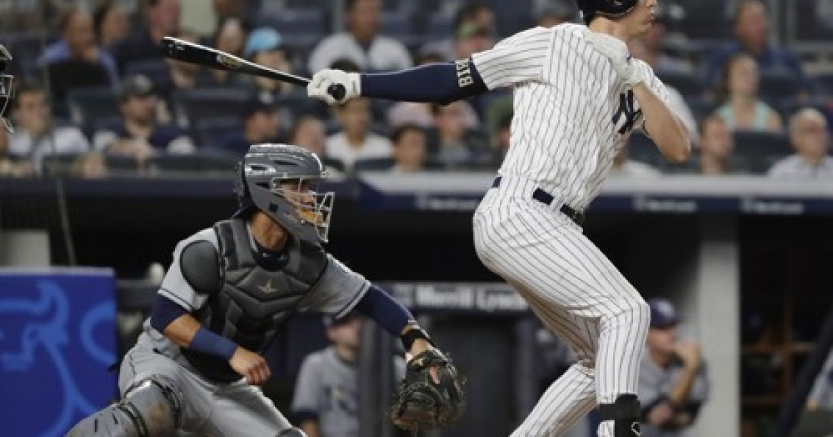 Rays Yankees Baseball