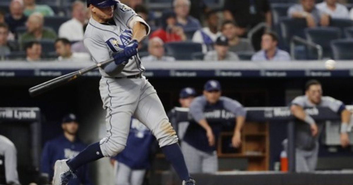 Rays Yankees Baseball