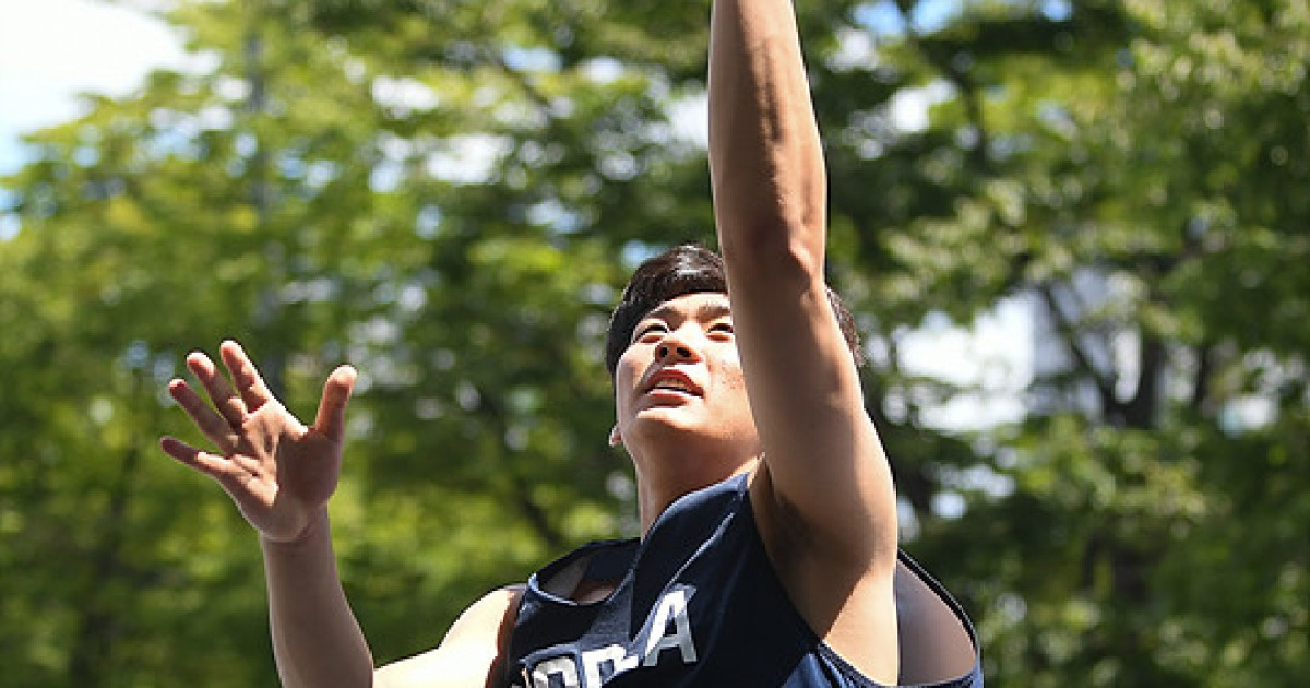 [JB포토] 3x3 대표팀 양홍석 '자카르타 AG 출전'