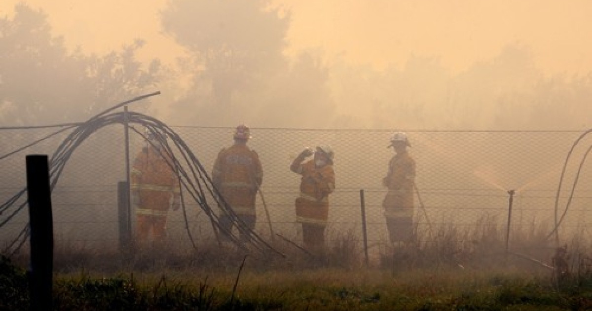 AUSTRALIA NSW BUSHFIRES SALT ASH
