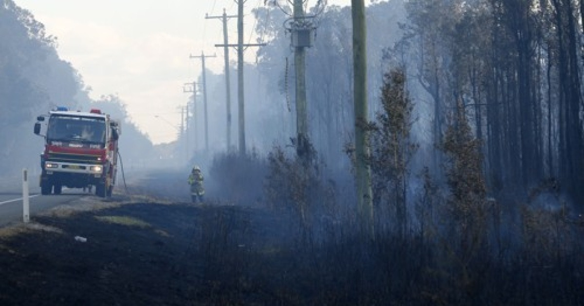 AUSTRALIA NSW BUSHFIRES SALT ASH