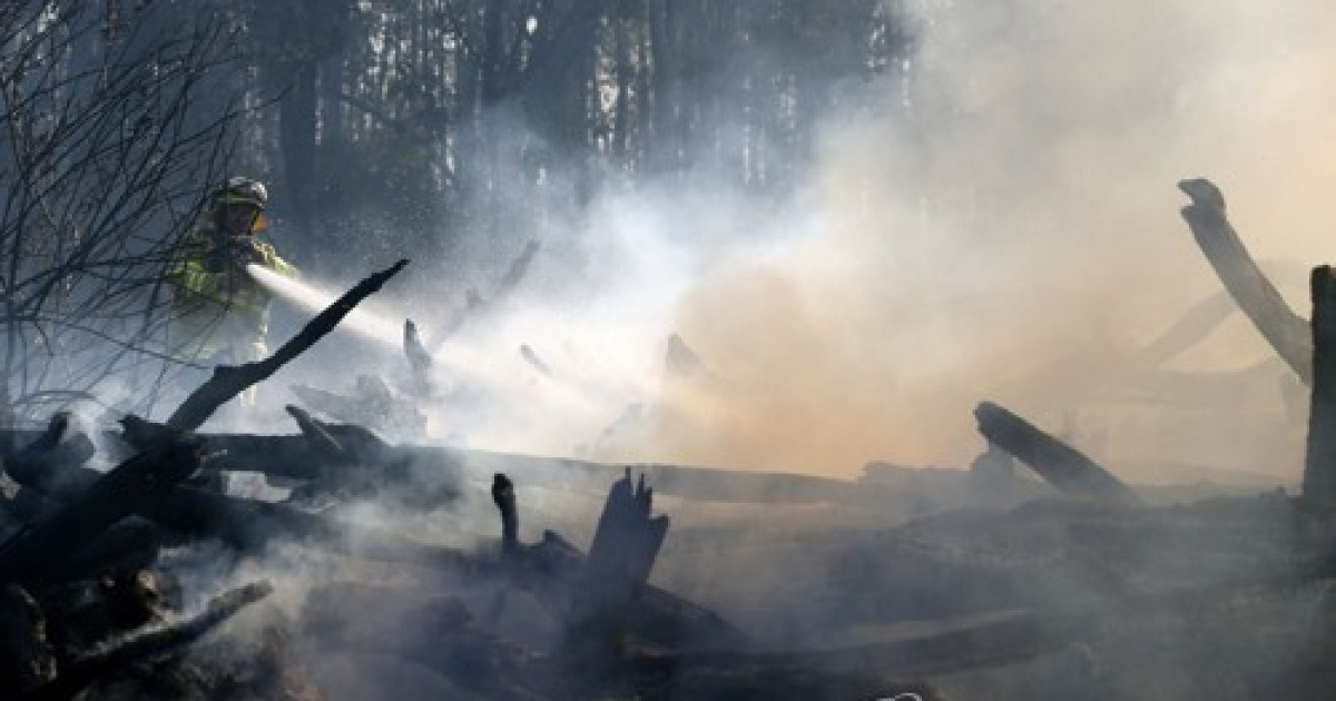 AUSTRALIA NSW BUSHFIRES SALT ASH