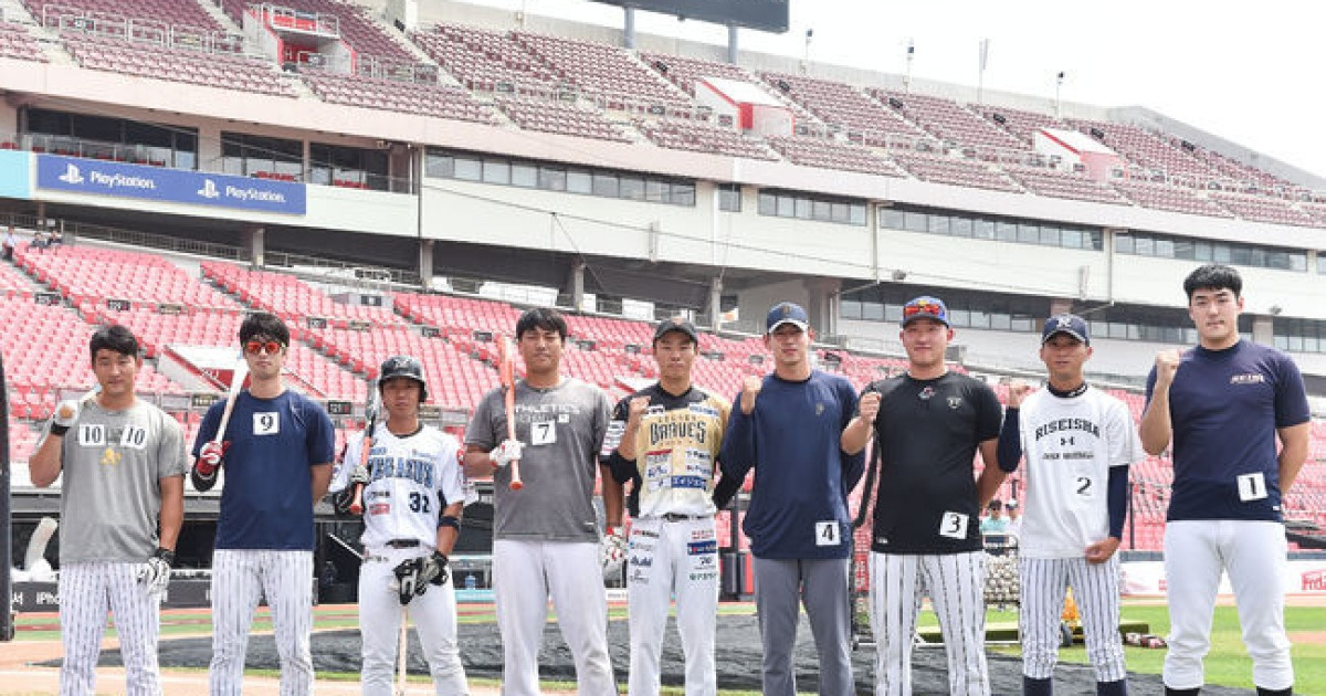 KBO 트라이아웃 "2019 신인 드래프트 도전해요' [사진]