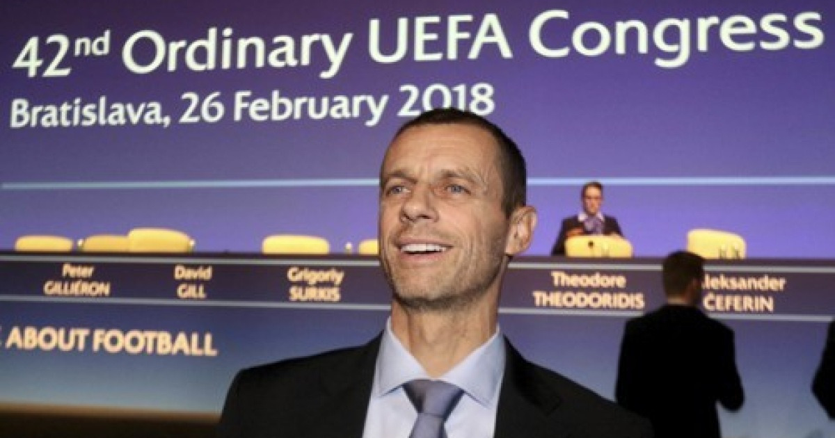 Soccer UEFA President