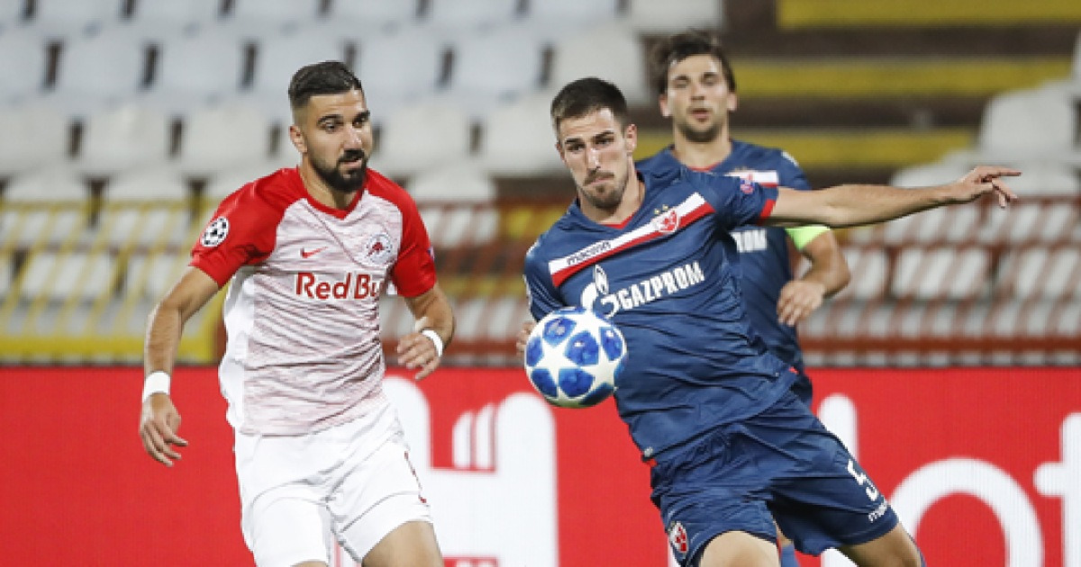 UCL 7전 8기 레드불, PO 1차전서 0-0 무승부