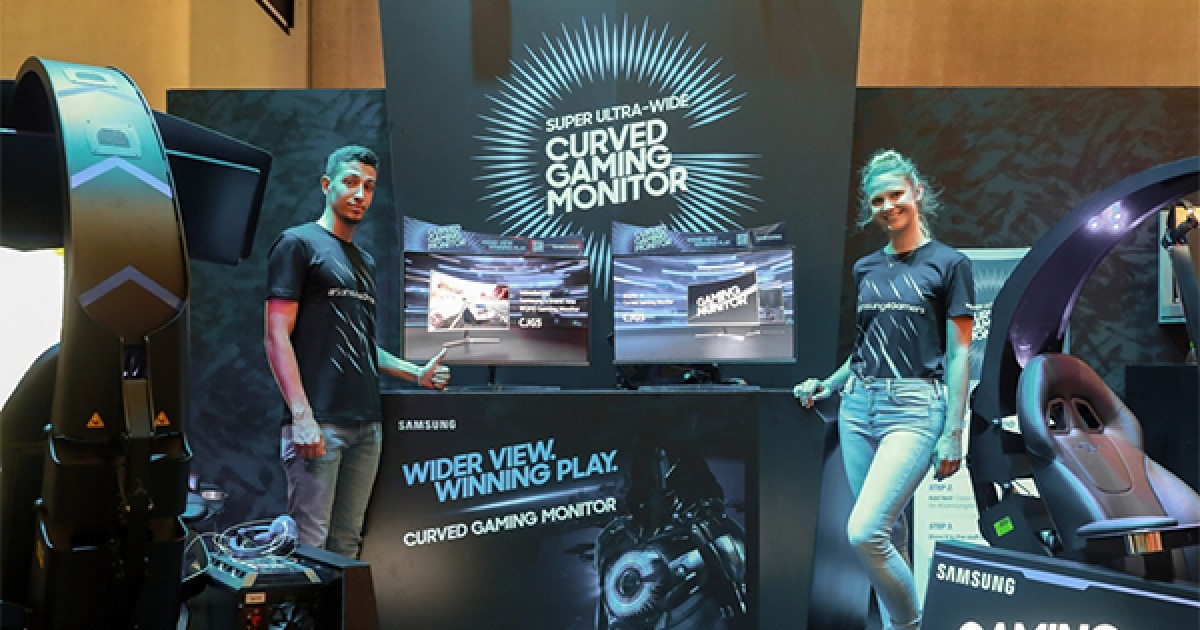 Samsung unveils CJG5 curved gaming monitors at Gamescom 2018