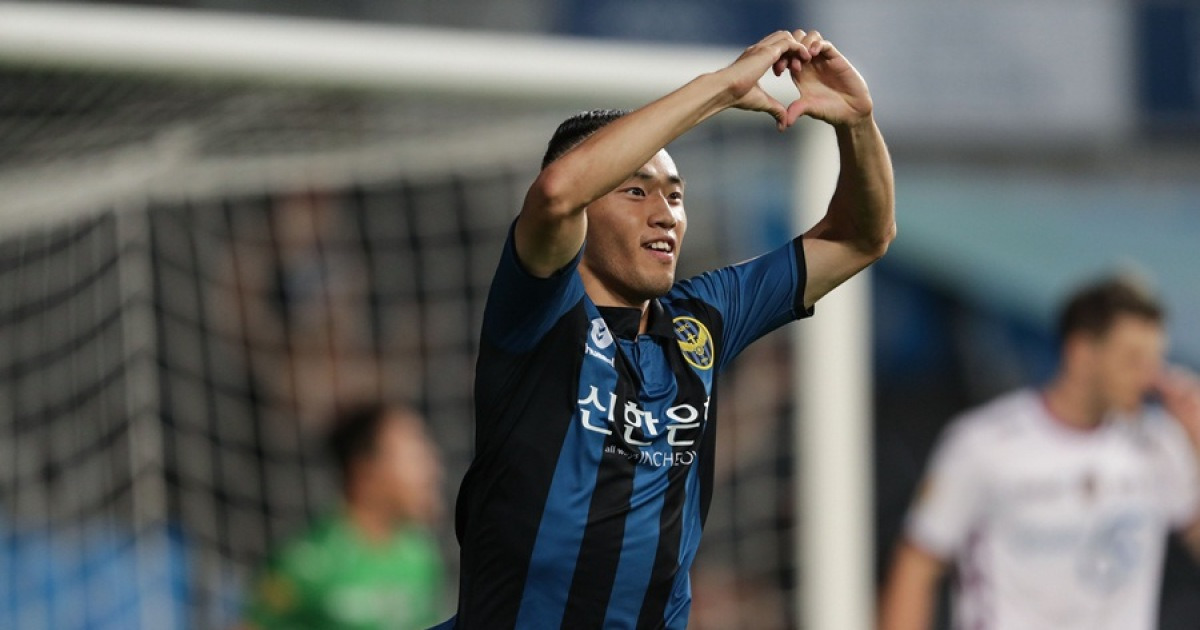 [공식발표] '2G 1AS' 인천 문선민, K리그1 25R MVP