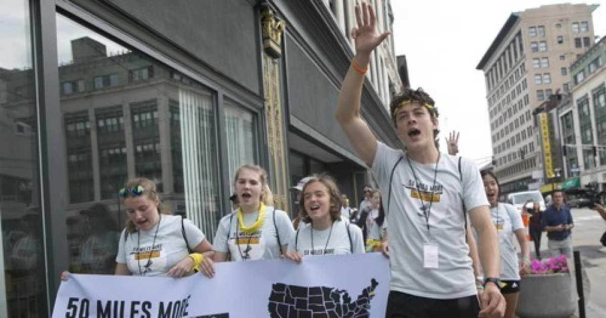 USA POLITICS YOUTH GUN REFORM MARCH