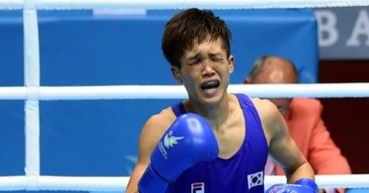 신종훈, 복싱 男49kg급 32강서 탈락..AG 2연패 좌절