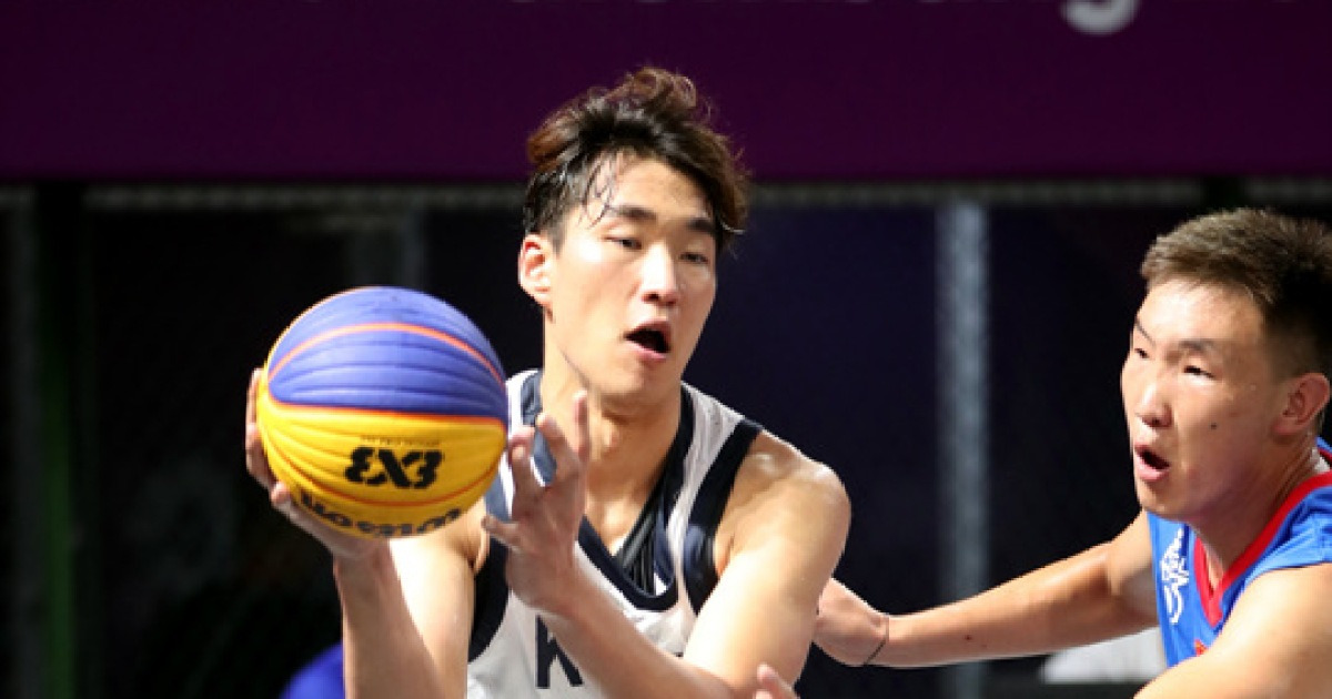 [18AG] 3x3 男 대표팀, 난적 카자흐스탄 꺾고 4강 진출!!