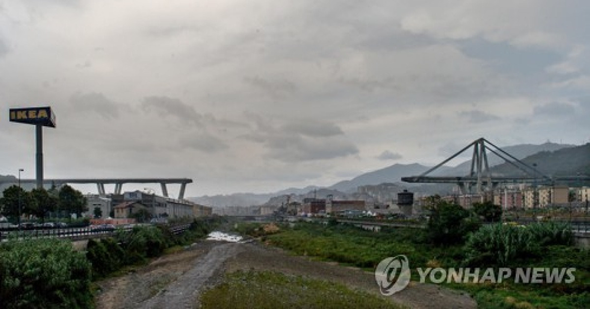 ITALY GENOA BRIDGE COLLAPSE
