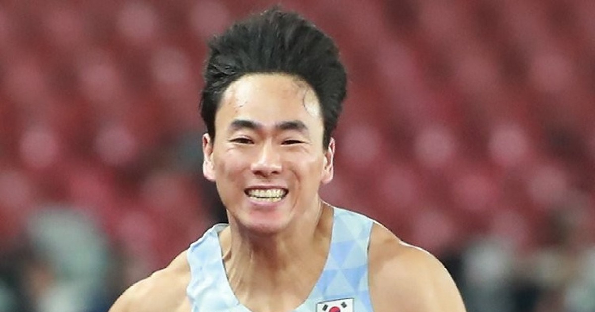 AG 육상 100m 역주 펼치는 오경수