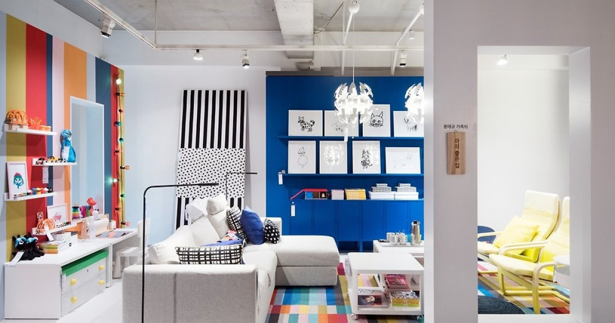 이케아 가로수길 팝업전시공간 'HEJ IKEA 75'