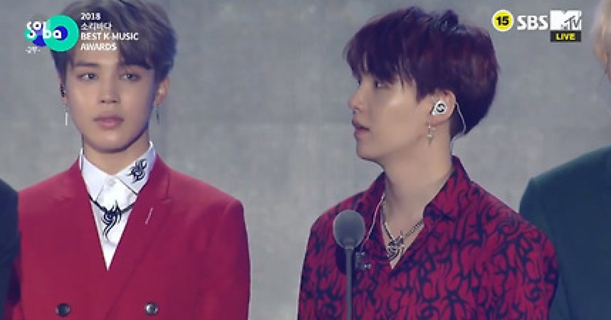 [2018 SOBA] 방탄소년단, 대상 포함 3관왕..트와이스 음원대상