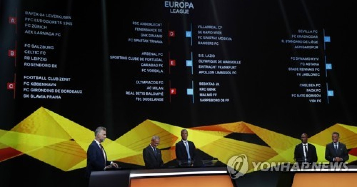 MONACO SOCCER UEFA EUROPA LEAGUE DRAW