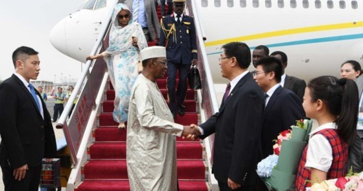 CHINA-BEIJING-CHAD-PRESIDENT-ARRIVAL (CN)