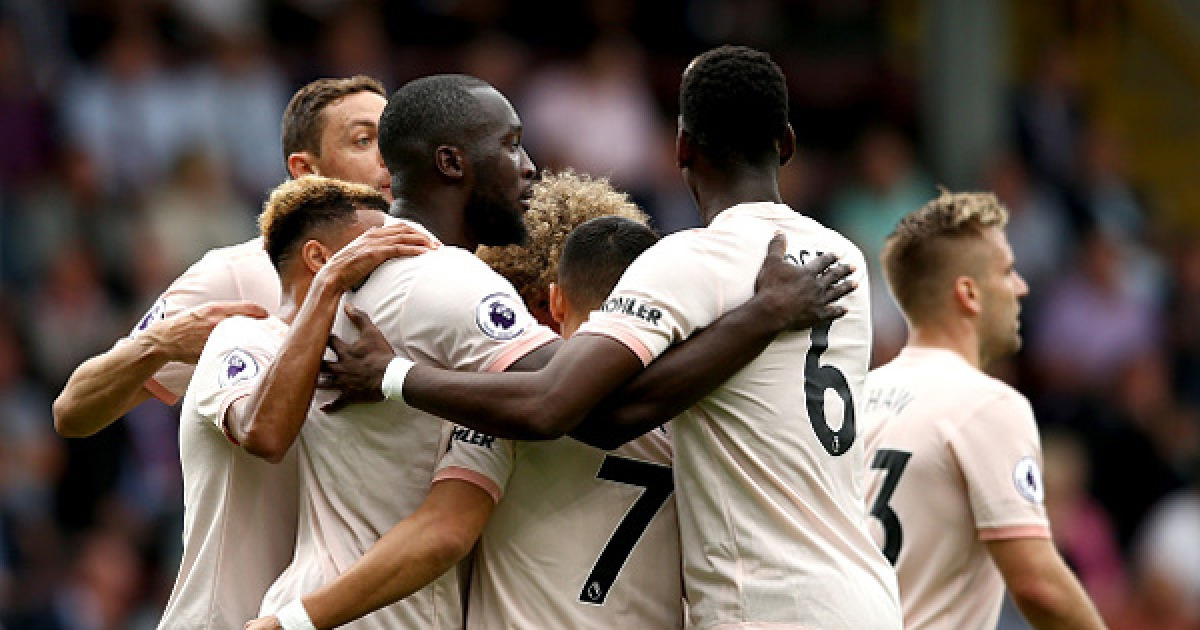 [EPL 4R] '루카쿠 멀티골' 맨유, 번리에 2-0 승.. '래쉬포드 퇴장'