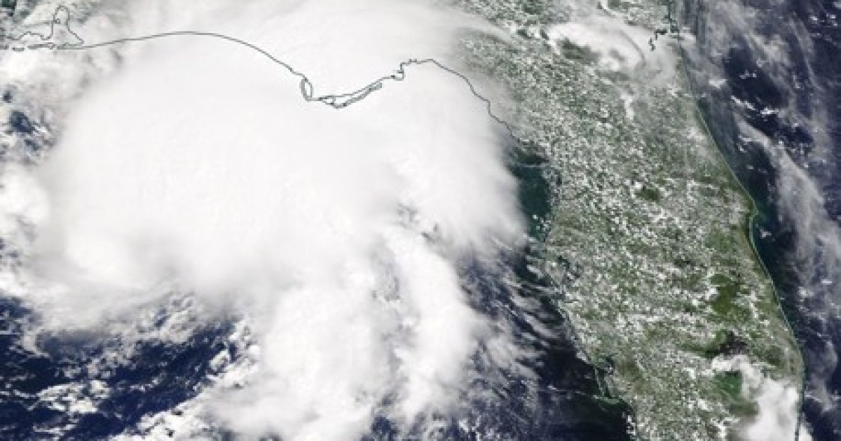 OUTER SPACE USA TROPICAL STORM GORDON