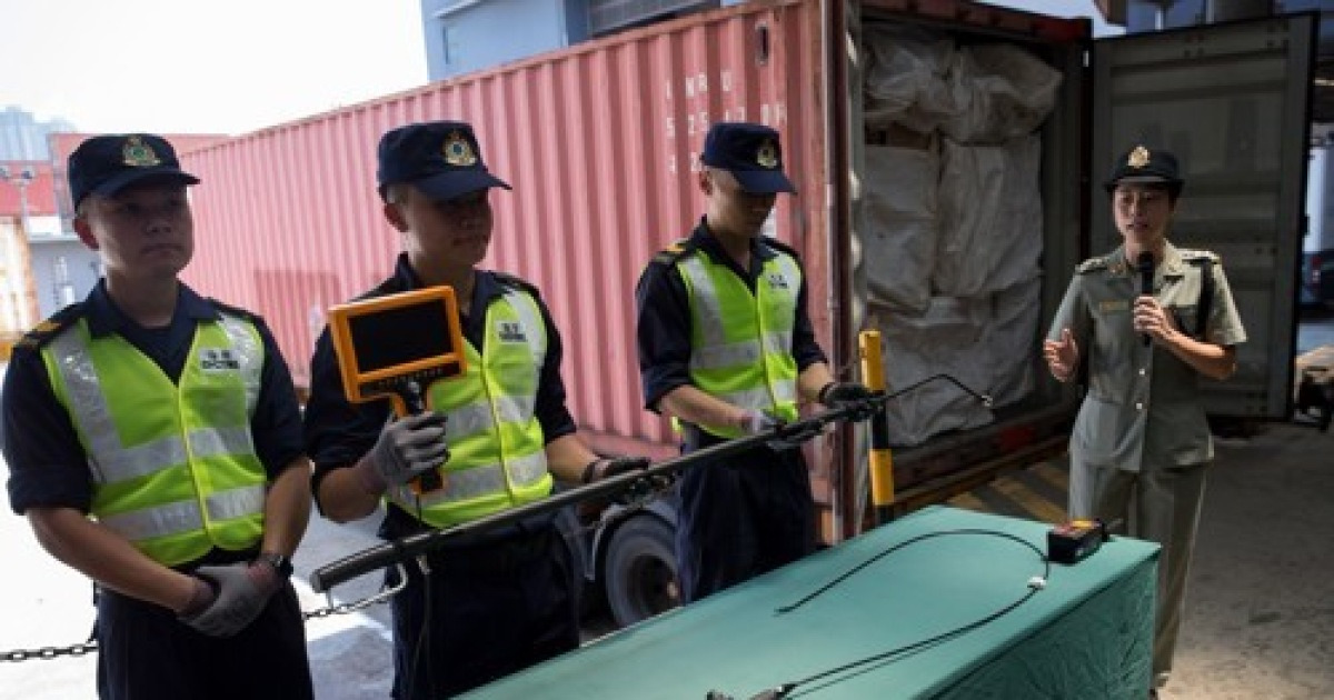 CHINA HONG KONG CUSTOMS SEIZURES
