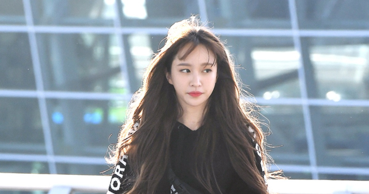 [TD포토] EXID 하니 '강렬한 가죽 스키니'