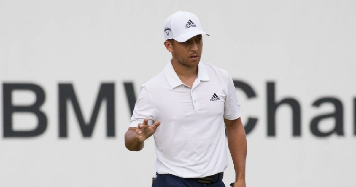 셔펠레, BMW 챔피언십 2R 단독 선두 도약..우즈 공동 12위